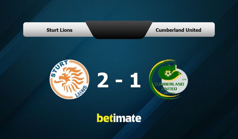 Sturt Lions vs Cumberland United Prediction, Odds & Betting Tips 07/19/2025