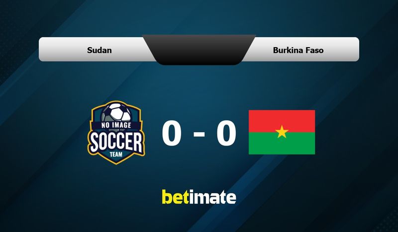 Prognóstico, probabilidades e dicas de apostas para Sudão x Burkina ...
