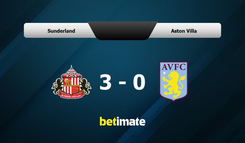 Sunderland vs Aston Villa Prediction, Odds & Betting Tips 09/21/2025