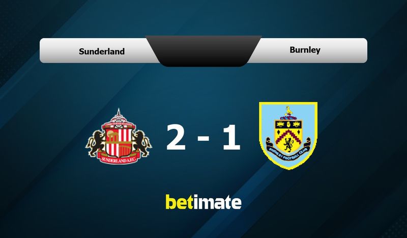Sunderland vs Burnley Prediction, Odds & Betting Tips 02/02/2026