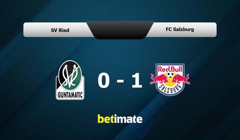 SV Ried vs FC Salzburg Prediction, Odds & Betting Tips 08/02/2025