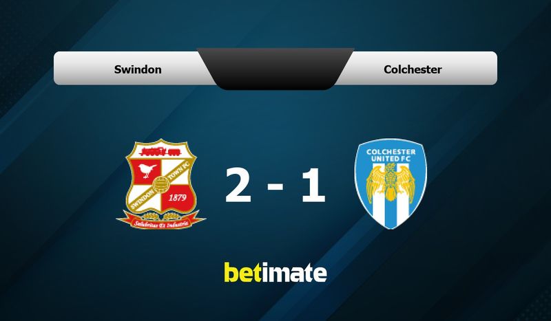 Swindon vs Colchester Prediction, Odds & Betting Tips 10/25/2025