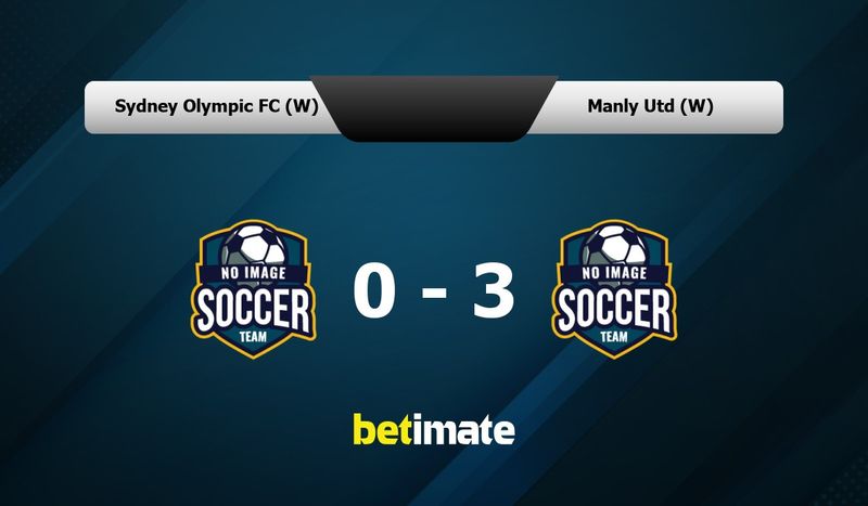 Sydney Olympic FC (W) vs Manly Utd (W) Prediction, Odds & Betting Tips ...