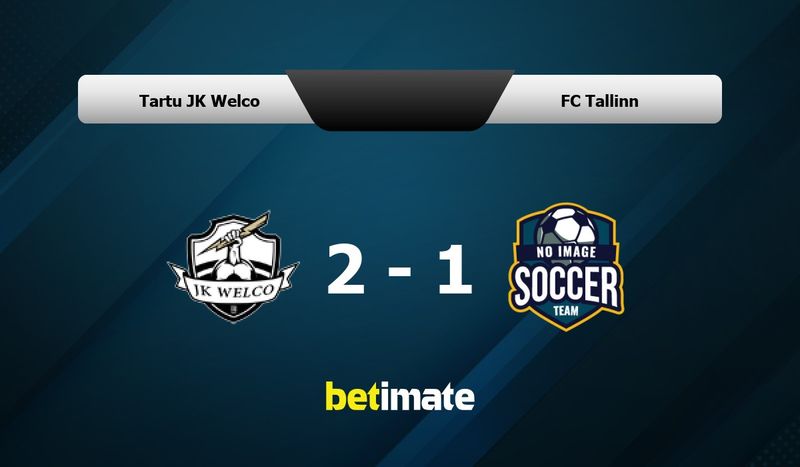 Tartu JK Welco vs FC Tallinn Prediction, Odds & Betting Tips 09/21/2025