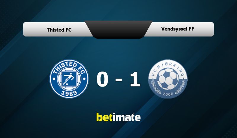 Thisted FC vs Vendsyssel FF Forudsigelse, odds og væddemål 10/03/2025
