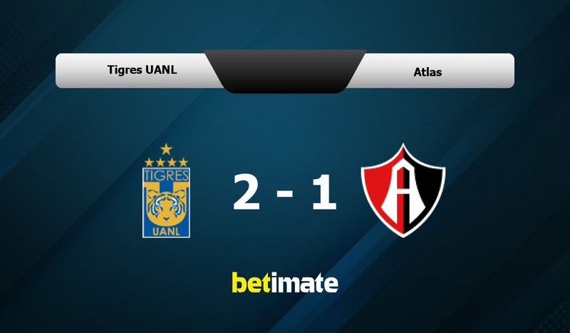 Palpite, probabilidades e dicas de apostas para Tigres UANL x Atlas 25 ...
