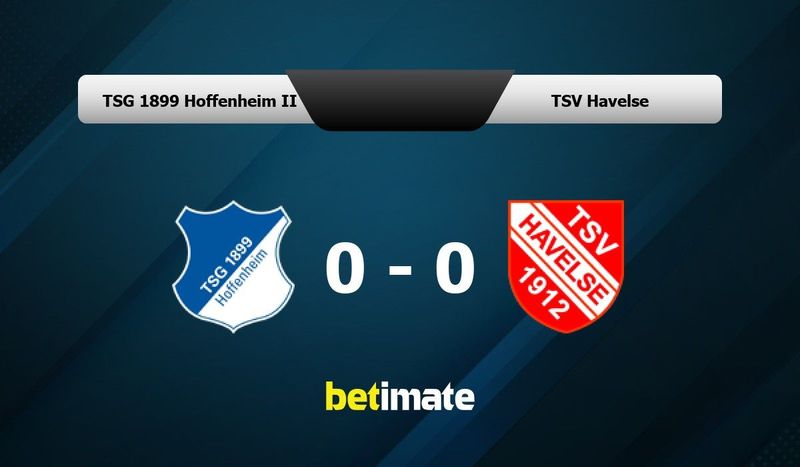 TSG 1899 Hoffenheim II vs TSV Havelse Prediction, Odds & Betting Tips ...