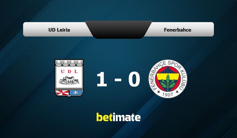 UD Leiria vs Fenerbahce Prediction, Odds & Betting Tips 07/20/2025
