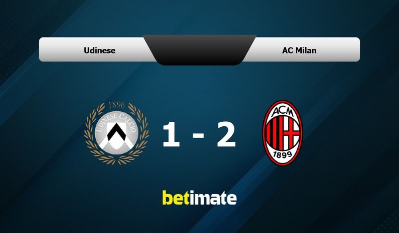 Udinese vs AC Milan Prediction, Odds & Betting Tips 09/20/2025
