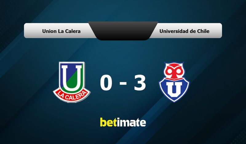 Union La Calera vs Universidad de Chile Prediction, Odds & Betting Tips ...