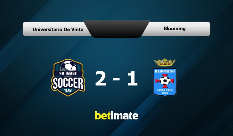 Universitario De Vinto vs. Blooming -ottelun ennuste, kertoimet ja ...