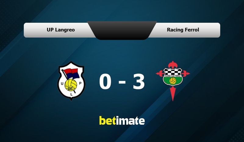 Palpite, odds e dicas de apostas para UP Langreo x Racing Ferrol 28/10/2025