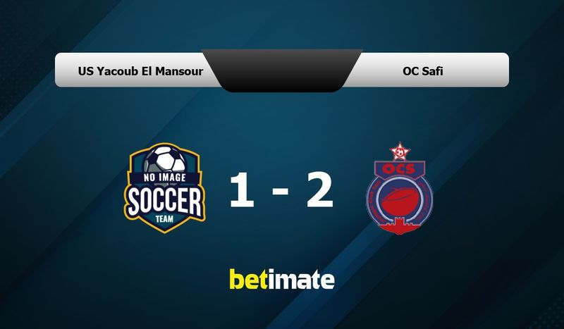 US Yacoub El Mansour vs OC Safi Prediction, Odds & Betting Tips 04/04/2026