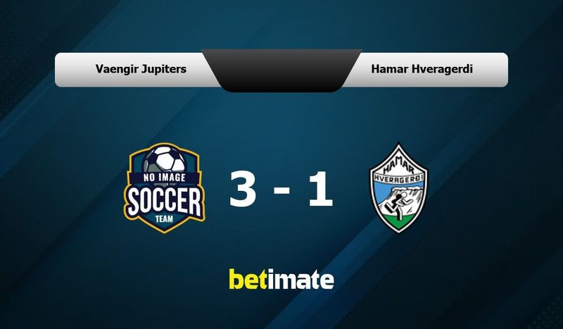 Vaengir Jupiters vs Hamar Hveragerdi Prédiction, cotes et conseils de ...