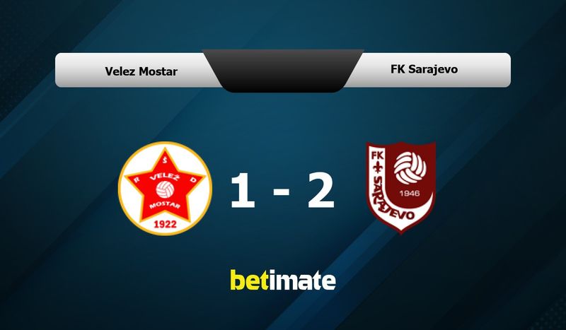 Velez Mostar vs FK Sarajevo Prediction, Odds & Betting Tips 12/02/2025