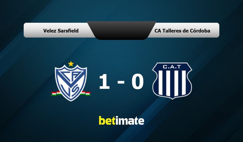 Velez Sarsfield vs CA Talleres de Córdoba Prediction, Odds & Betting ...