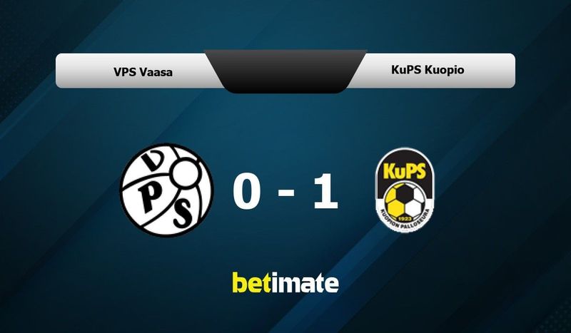VPS Vaasa vs KuPS Kuopio Prediction, Odds & Betting Tips 07/19/2025