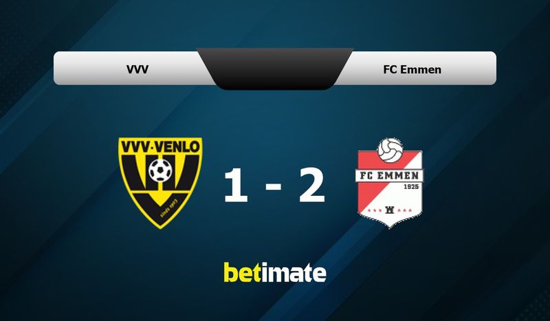 VVV vs FC Emmen Prediction, Odds & Betting Tips 10/17/2025
