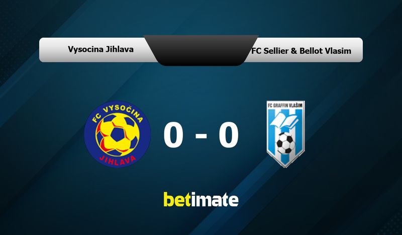 Vysocina Jihlava vs FC Sellier & Bellot Vlasim Prediction, Odds ...