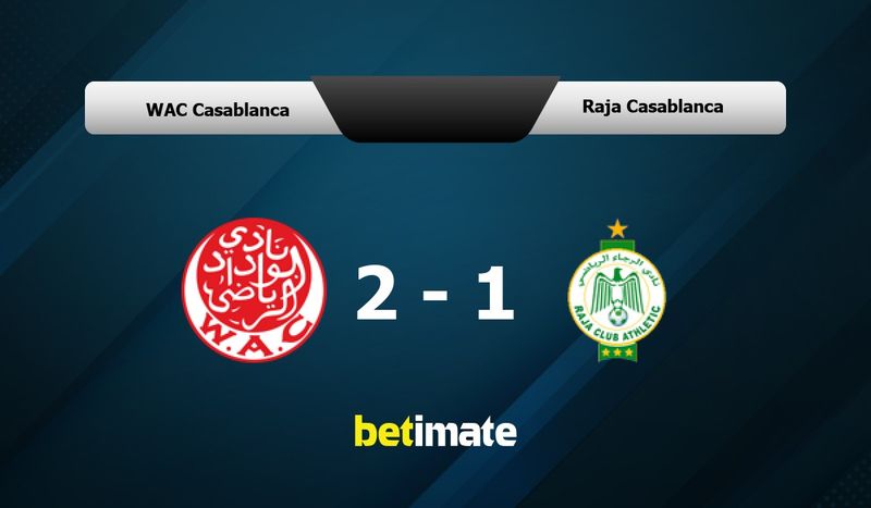 WAC Casablanca vs Raja Casablanca Prediction, Odds & Betting Tips 10/29 ...