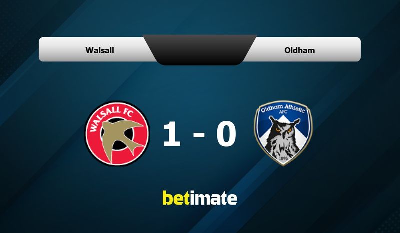Walsall vs Oldham Prediction, Odds & Betting Tips 12/29/2025