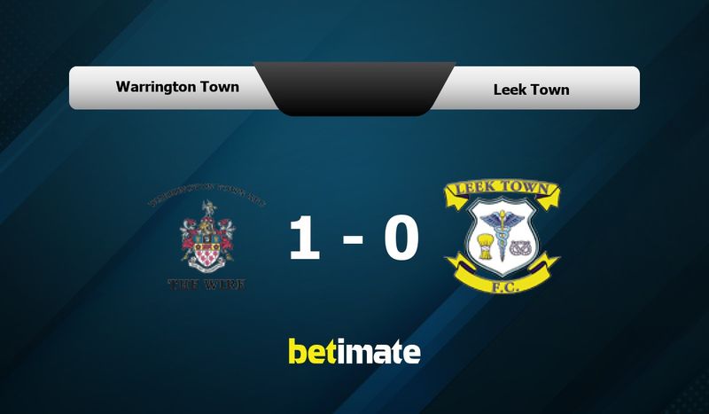 Prediksi, Peluang & Tips Taruhan Warrington Town vs Leek Town 01/01/2026
