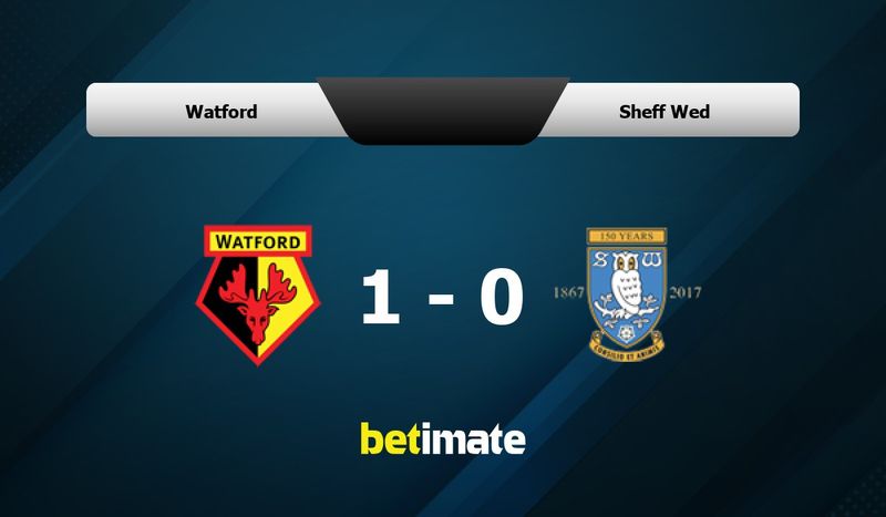 Pronostic, cotes et conseils de paris pour le match Watford - Sheffield ...
