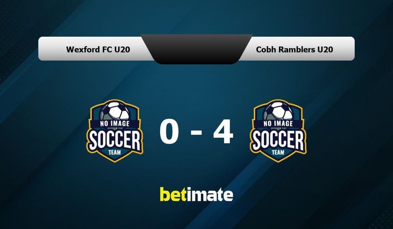 Wexford FC U20 vs Cobh Ramblers U20 경기 예측, 배당률 및 베팅 팁 2025년 8월 27일