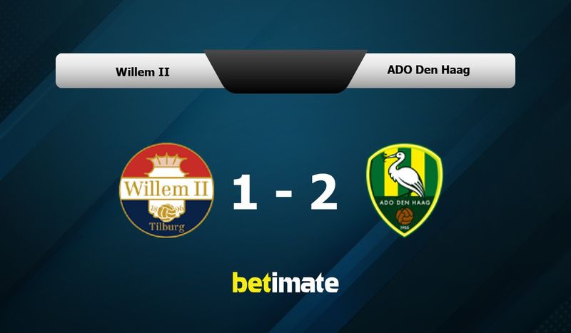 Willem II vs ADO Den Haag Prediction, Odds & Betting Tips 02/24/2026