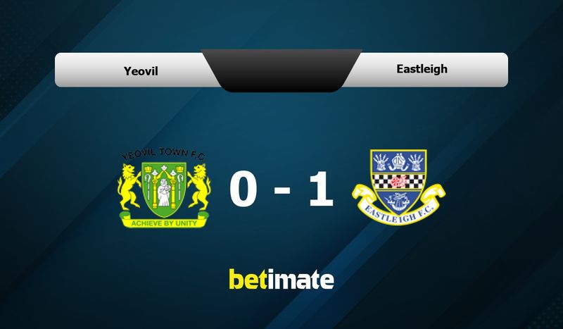 Yeovil vs Eastleigh Prediction, Odds & Betting Tips 12/30/2025